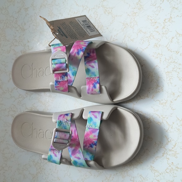 Chaco | Shoes | Nwt Chaco Kids Tie Dye Adjustable Flat Sandle | Poshmark